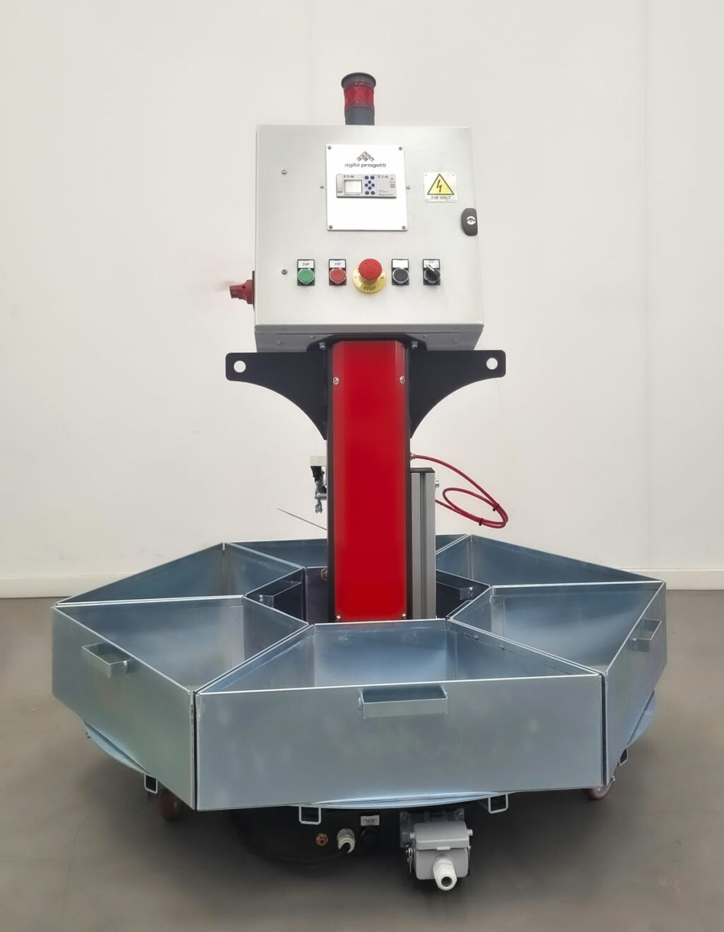 ROTO-MINI Compact container changer - Agibi Progetti