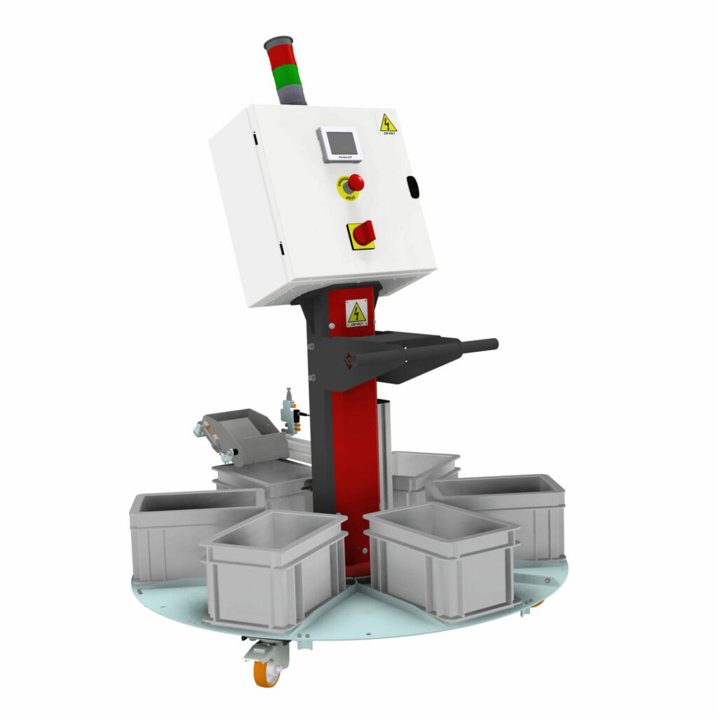 ROTO-MINI Compact container changer - Agibi Progetti